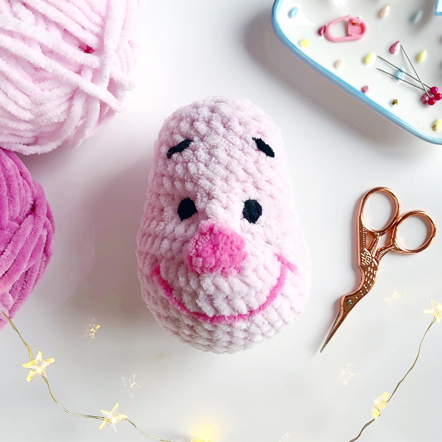 Piglet Pattern – CatCrochets